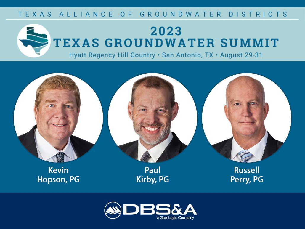 DBS&A Sponsors 2023 Texas Groundwater Summit - Daniel B Stephens