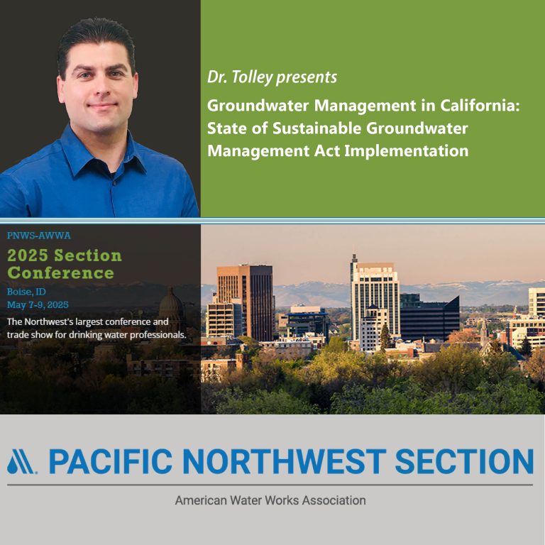 Presenting on Sustainable Groundwater Management - Daniel B Stephens